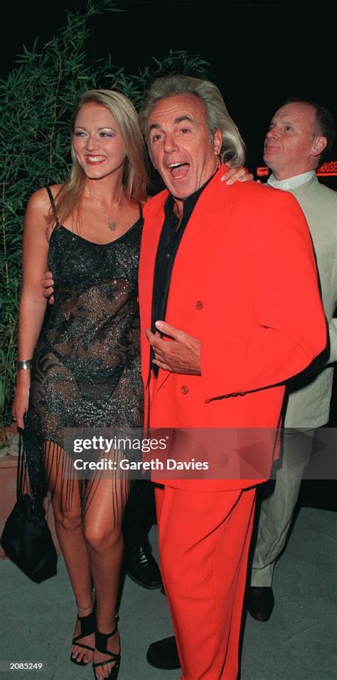 Stringfellows Owner Peter Stringfellow And Girlfriend At The News