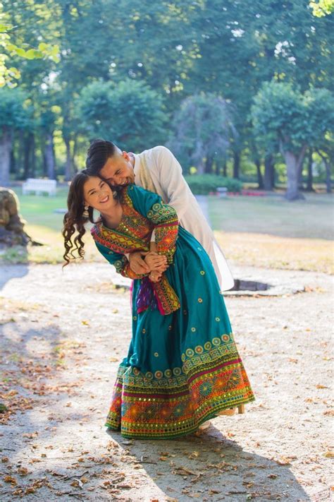 Afghan Couple Afghan Clothes Afghan Fashion Afghan Wedding