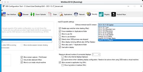 Windows Configuration Editor Contains Outdated Macos List Unhandled