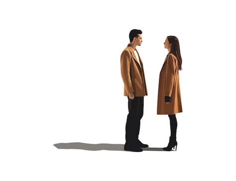 Premium Vector Couple Vector Illustration Design