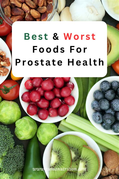 Best And Worst Foods For Prostate Health