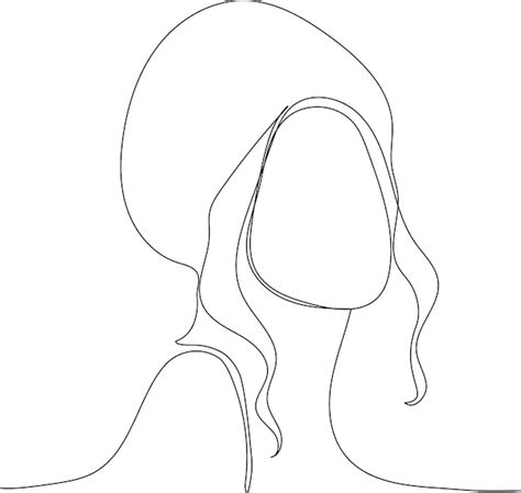 Premium Vector Portrait With Beautiful Young Attractive Model