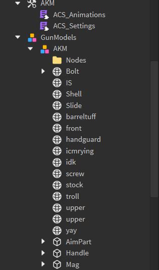 Roblox Adjust Gun Damage And Fire Rate With Custom ACS Code Scripty