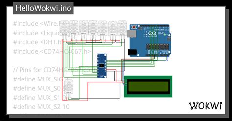 Multiple Dht22 Using 74HC4067 Multiplexer Displays Arduino Forum