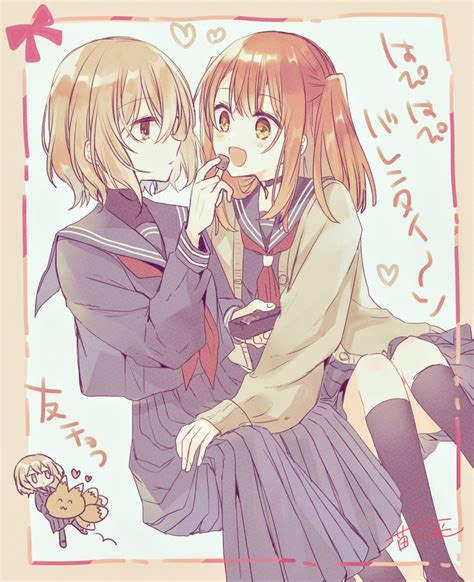 Yashiro Miko And Hinako Yaotose Watashi O Tabetai Hitodenashi Drawn By Momoiro Danbooru