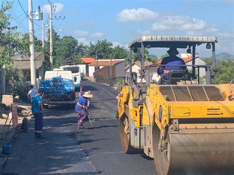 Pavimentação Da Estrada Geral De Congonhas Está 90 Concluída Unitv