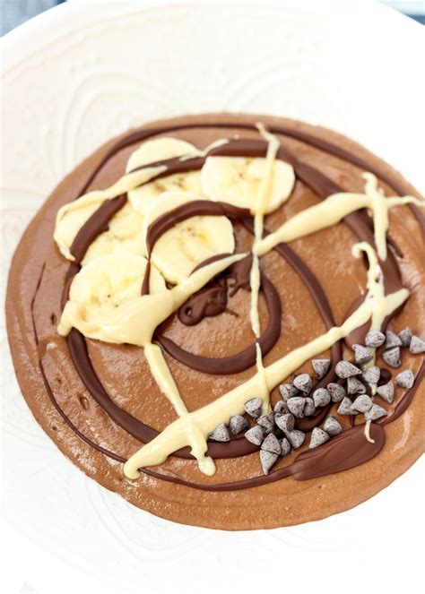 Chocolate Tahini Banana “soft Serve”