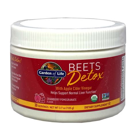 Garden Of Life Beets Detox Cranberry Pomegranate Shop Herbs And Homeopathy At H E B