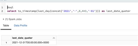 How Can I Convert A String Quarter Year To A Timestamp In Databricks