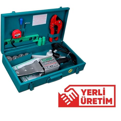 CANDAN CM-06 PROFESSİONAL PPRC PLASTİK BORU KAYNAK MAKİNESİ SETİ ...
