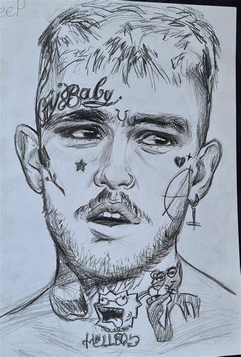 Peep Drawing I Did R Lilpeep