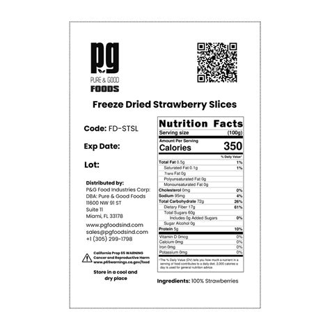 Freeze Dried Strawberry Slices Freeze Sliced Strawberries