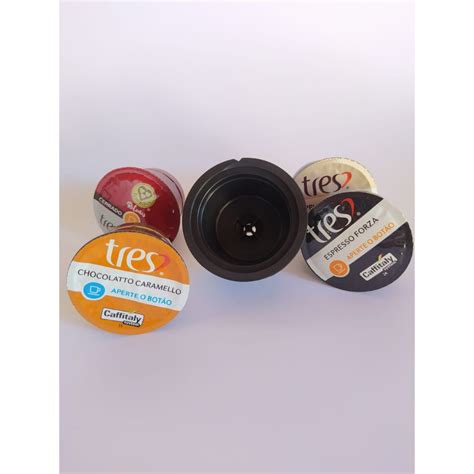 Adaptador De CÁpsulas Da TrÊs Para Cafeteira Dolce Gusto Dueto