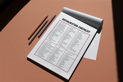New Puppy Socialization Printable Checklist Dog Etsy