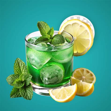 Premium Psd Green Fruits In Jar Summer