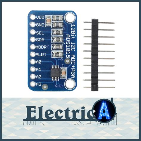 Ads1015 12 Bit Precision Analog Digital Coverter Adc Development Board