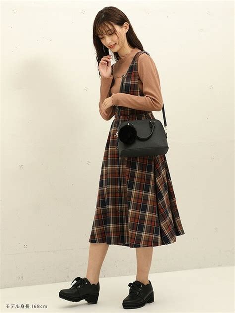 ハニーズ（honeys Online Shop）｜honeysのジャンパースカートを使ったコーディネート Wear