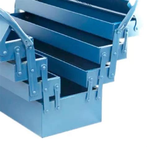 Caixa Para Ferramentas Sanfonada C 7 Gavetas 50 CM Azul FERCAR