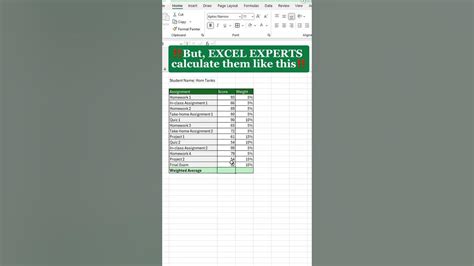 Weighted Average In Excel Excelworld Exceltips Excel Exceltricks