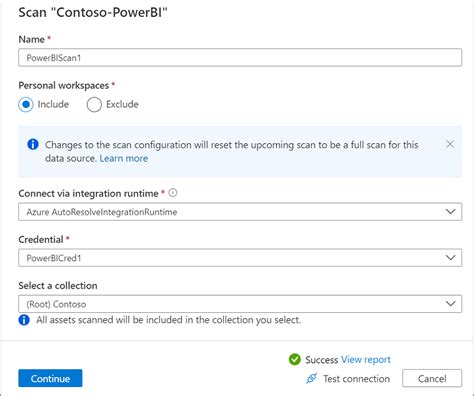 Connect To And Manage A Power Bi Tenant In Microsoft Purview Cross Tenant Microsoft Learn