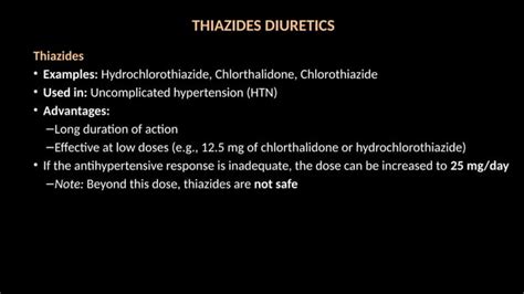 Diuretics Types Examples Pharmacology Pharm D Slides Pptx
