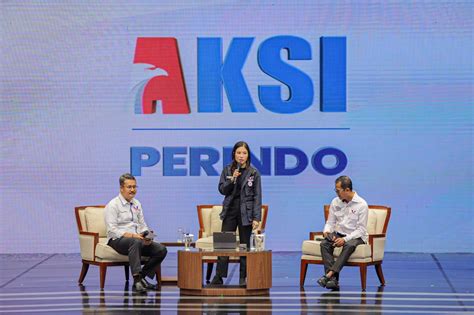 FOTO Angela Tanoesoedibjo Kenalkan Tagline AKSI Di Mukernas Partai Perindo