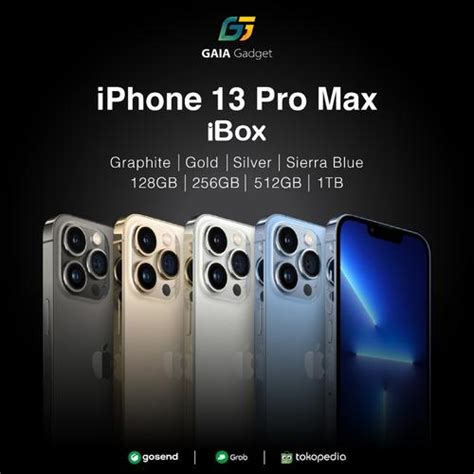 Jual Iphone Pro Max Gb Gb Gb Tb Resmi Ibox Sierra Blue Gb Jakarta