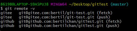 Git：解决本地库同时关联github和giteegit Github和gitee两联系 Csdn博客