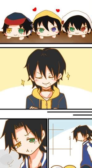 もちころクッション三兄弟の置き方。 Kuro