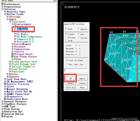 Ansys Apdl学习3：ansys Apdl 导入xt格式模型并受力分析范例apdl导入荷载与运动 Csdn博客