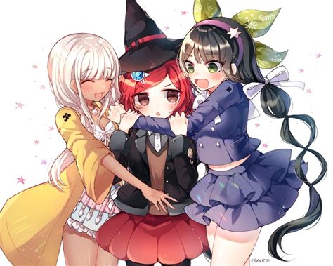 Yumeno Himiko Yonaga Angie And Chabashira Tenko Danganronpa And 1