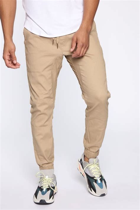 Colin Jogger Khaki Fashion Nova Khaki Joggers Khaki Joggers Mens