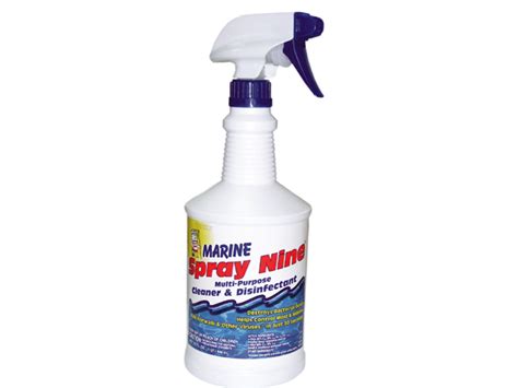 Cleaner Spray Nine Marine 32oz Finger Spray Budget Marine