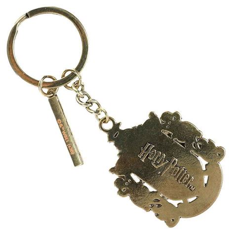 Bioworld Harry Potter Hufflepuff Loyalty Keychain Collective Hobbees