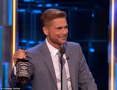 Rob Lowe S Sex Tape Gets Plenty Of Replays At His Comedy Central Roast Daily Mail Online