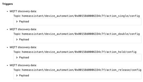 Aqara Wireless Switch Wxkg12lm Via Zigbee2mqtt Device Trigger