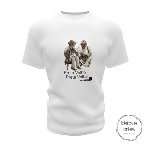 Camisa Umbanda Candomble Preto Velho Elo7