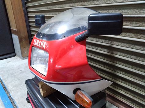 Rz250r アッパーカウル サイドカウル メーター セット 即納 検 Gs ザリ Gt 380 Cbx Fx Rg Rz Xj Cb Z 当時 フロントカウル セット ｜売買された