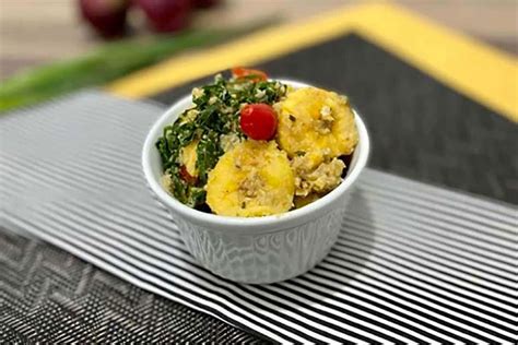 Farofa De Banana Da Terra 100 G Santo Congelado