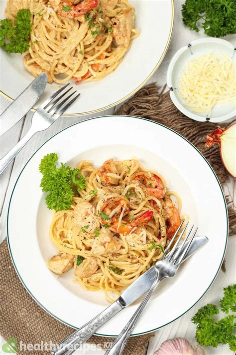 Chicken And Shrimp Alfredo Recipe Video A Healthy And Comforting