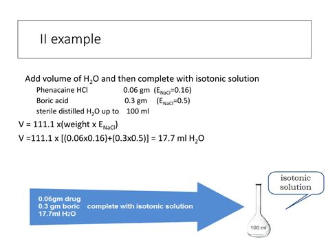 Isotonicity Notes Osmosis Calculation Methods Pptx