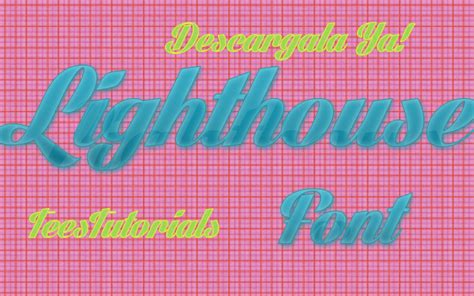 Font Lighthouse By Teestutorials On Deviantart