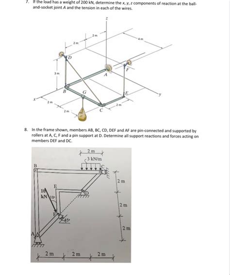 Solved 1 Determine The Magnitude Of The Projected Component