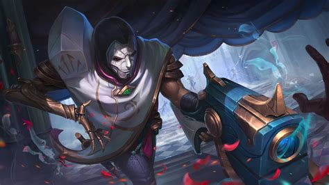 Jhin etkileyici wallpaper duvar kağıdı league of legends lol League