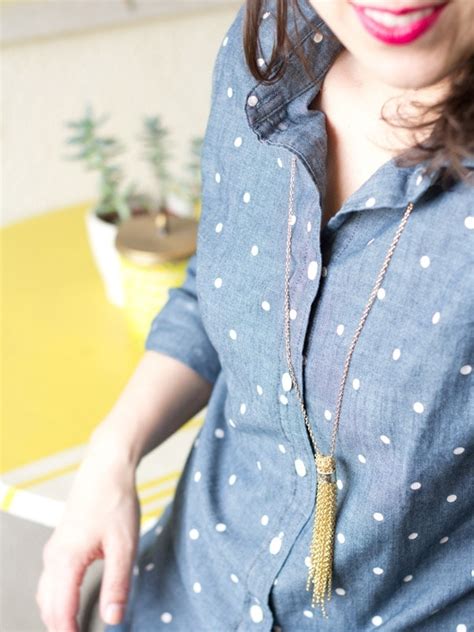 Diy Tassel Chain Necklace Lovely Indeed