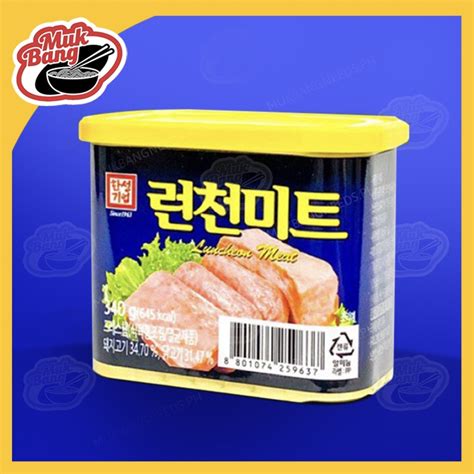 Lotte Hansung Korean Luncheon Meat 340g Authentic Shopee Philippines