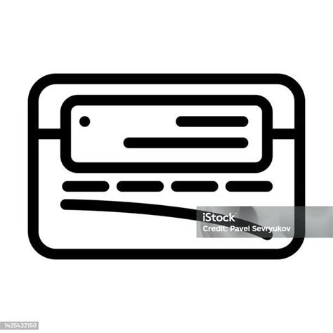 Vhs 플레이어 복고풍 가젯 라인 아이콘 벡터 일러스트 레이 션 0명에 대한 스톡 벡터 아트 및 기타 이미지 0명 모던