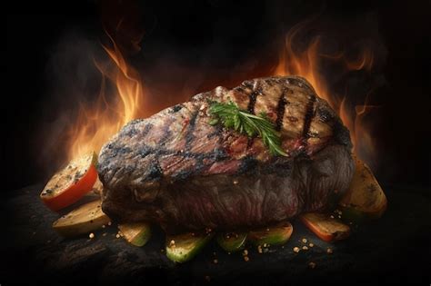 Premium Ai Image Grilled Steak