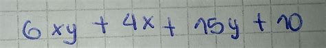 Solved 6 X Y 4 X 15 Y 10 [algebra]