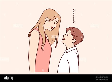 Tall Guy Short Girl Hugging Drawing